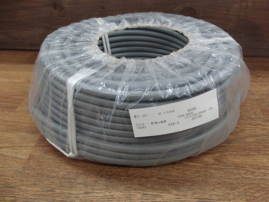 電材買取 電線買取 VCTケーブル 3C 3.5SQ 50m 未使用 東京都 足立区 総合リサイクルショップ コーエー | 東京・埼玉・栃木で中古品の買取・販売なら「リサイクル＆ディスカウント ...